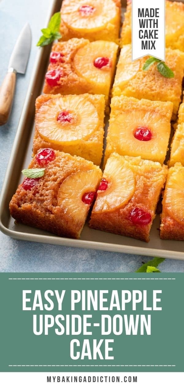 Easy Pineapple Upside-Down Cake - My Baking Addiction