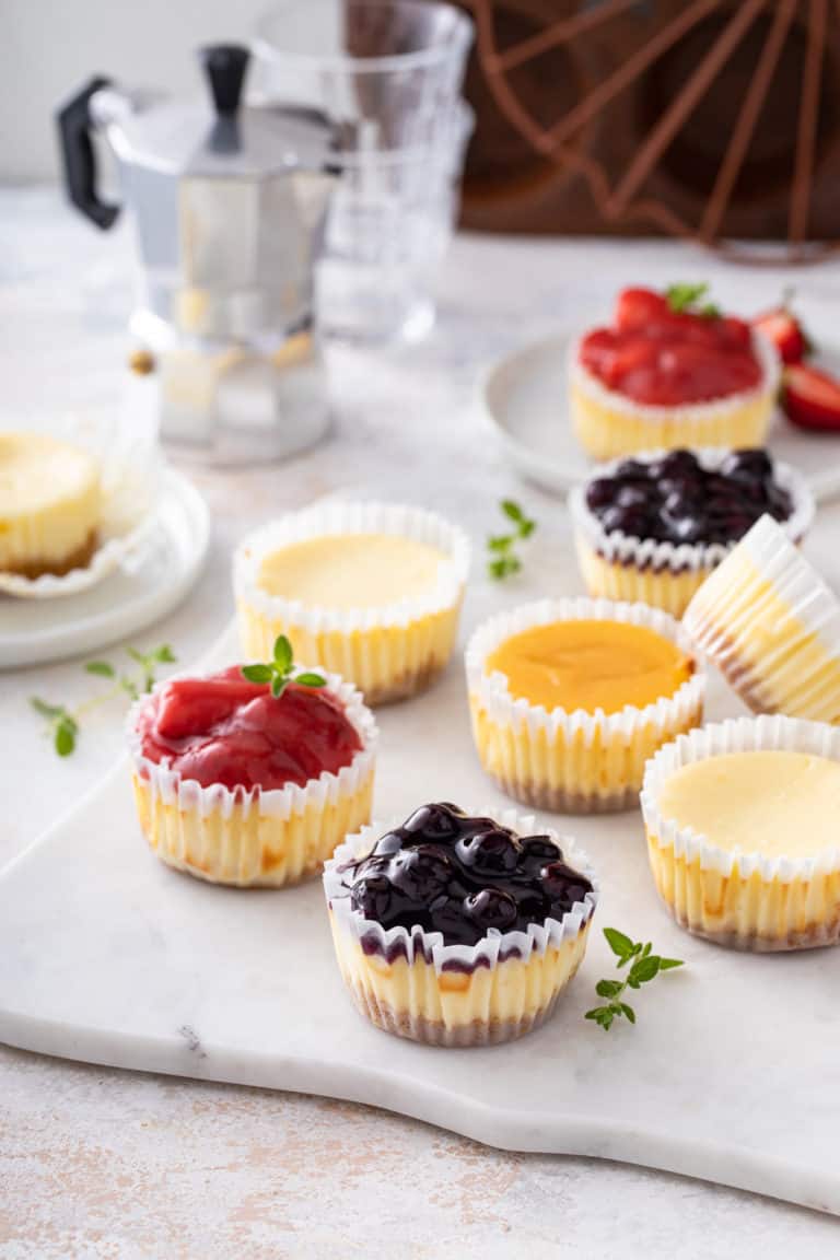 Mini Cheesecakes (So easy!) - My Baking Addiction