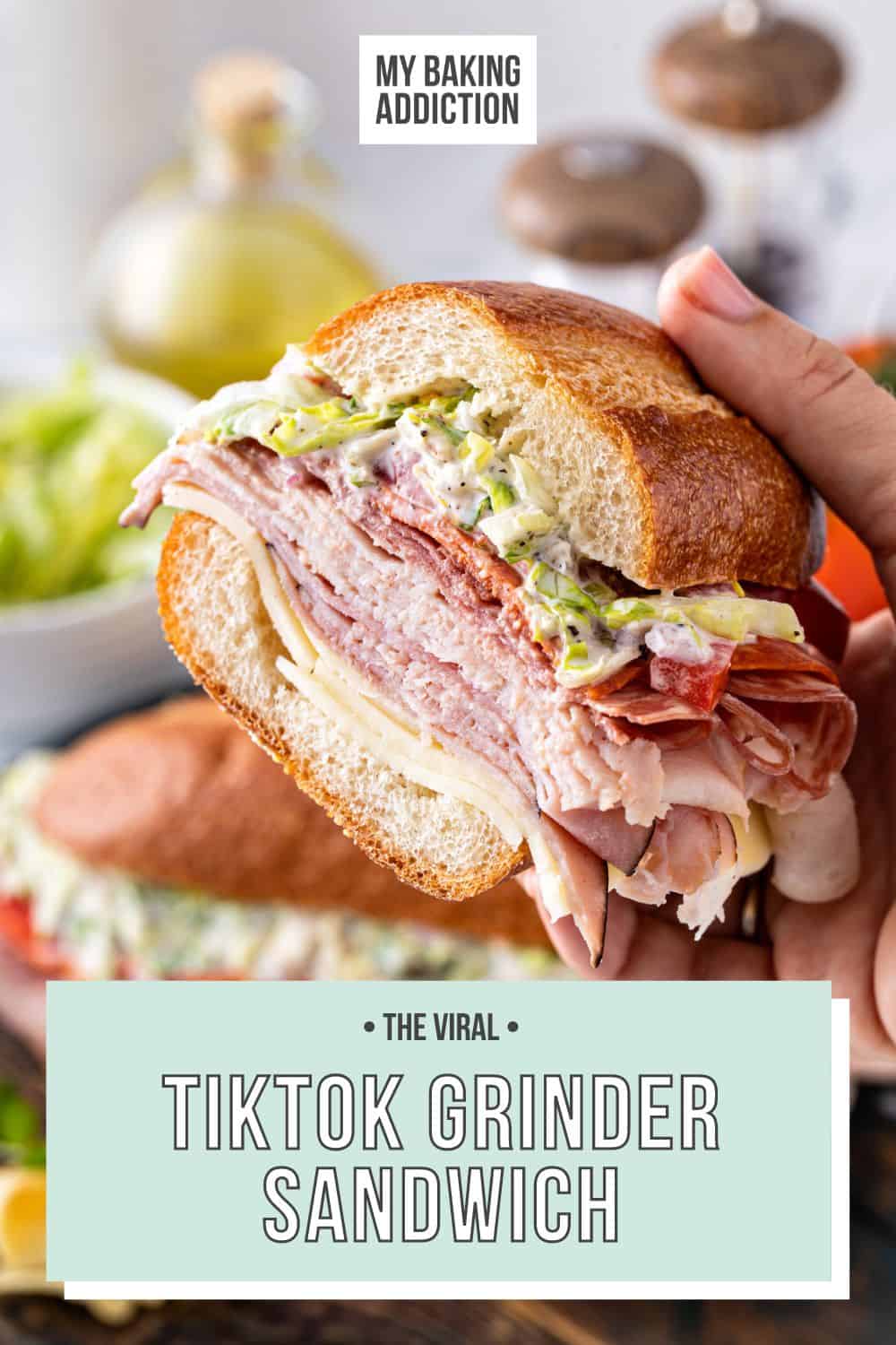 Grinder Sandwich - My Baking Addiction