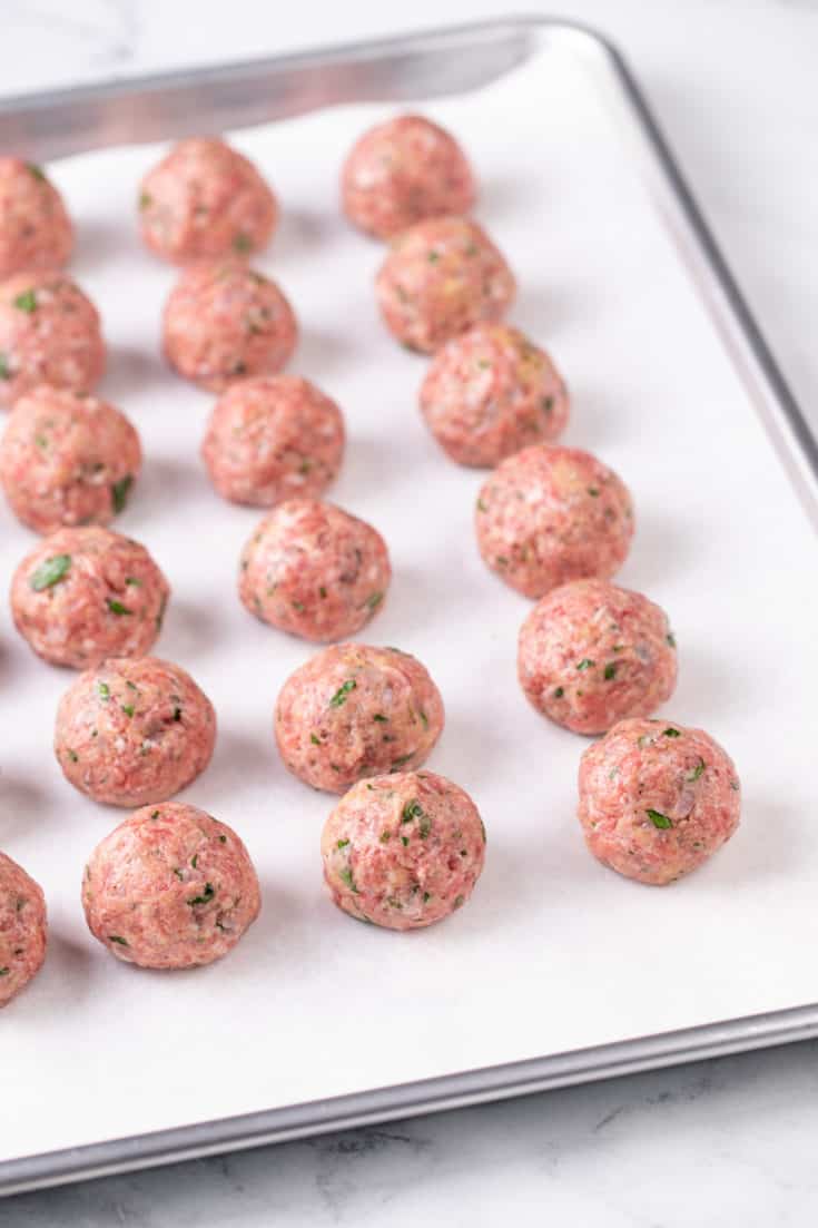 Homemade Meatballs - My Baking Addiction