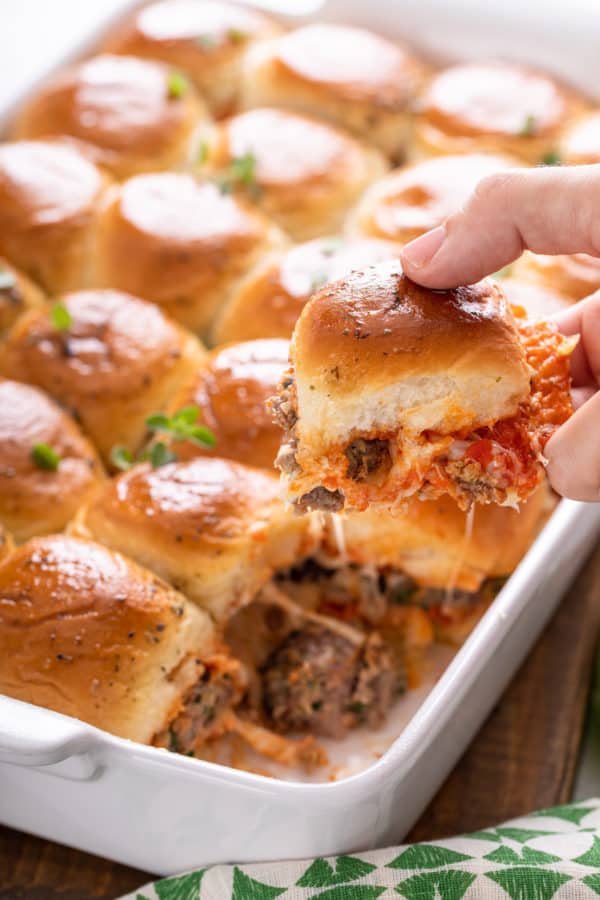 Meatball Sliders - My Baking Addiction