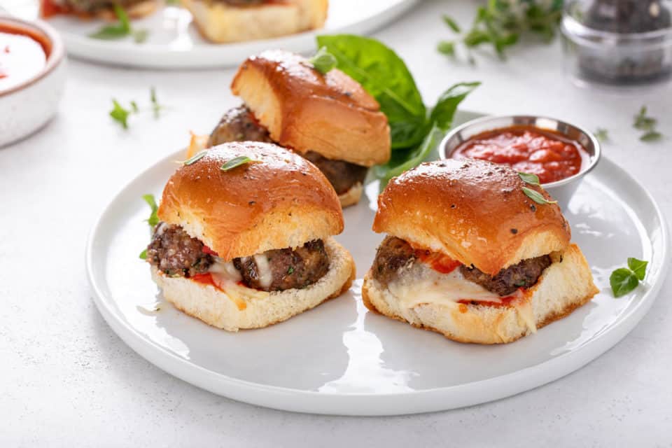 Meatball Sliders - My Baking Addiction