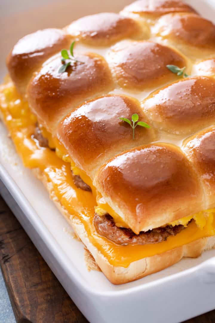 Breakfast Sliders - My Baking Addiction