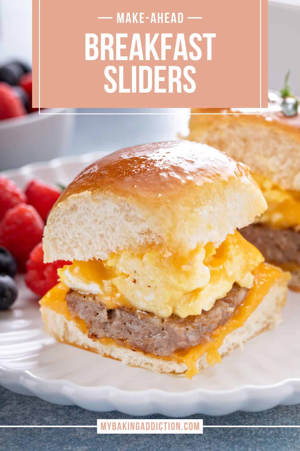Breakfast Sliders - My Baking Addiction