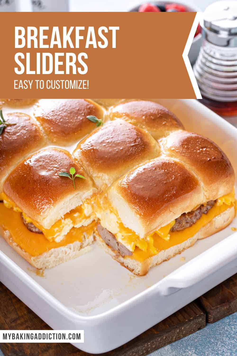 Breakfast Sliders - My Baking Addiction