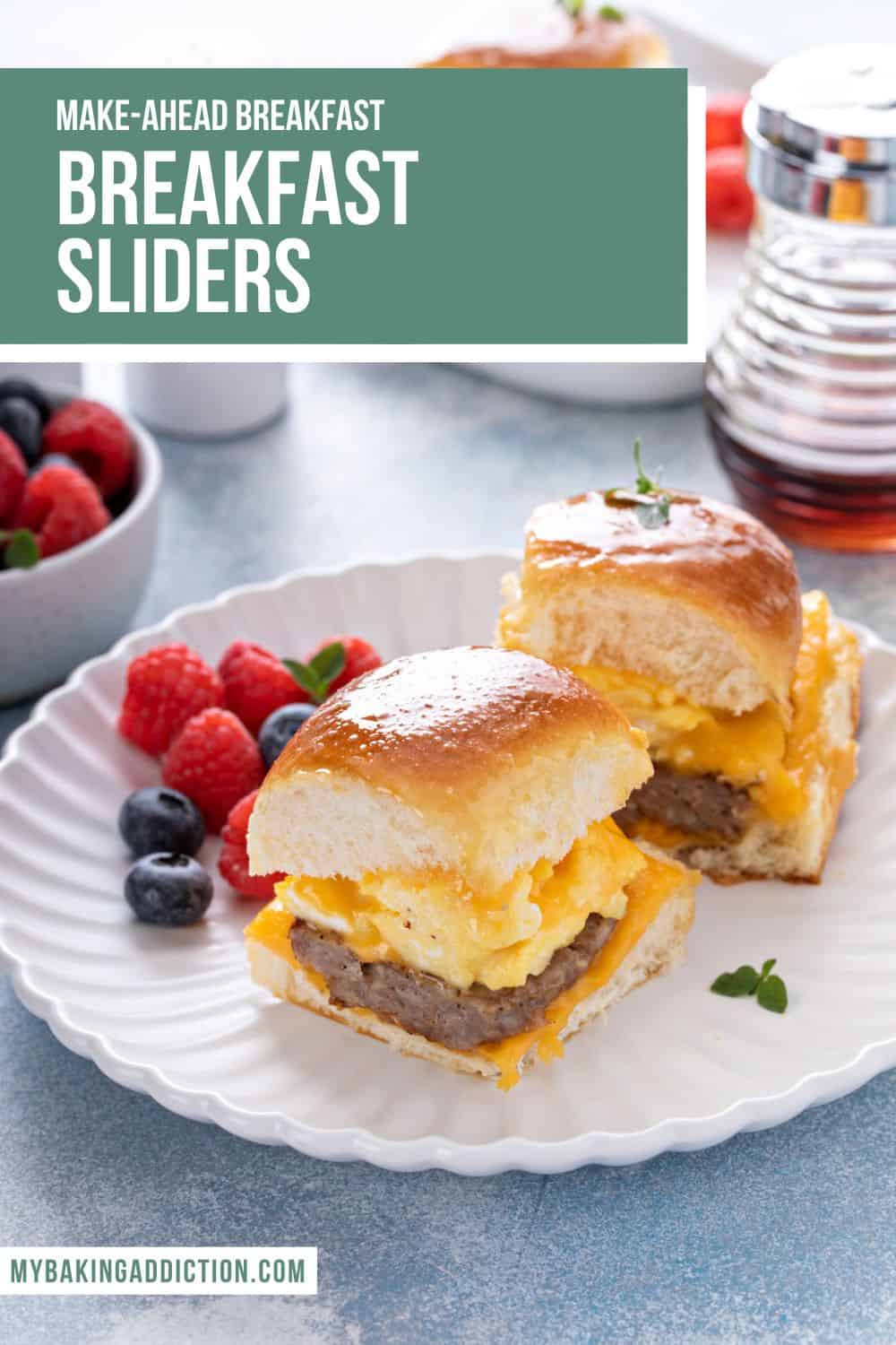 Breakfast Sliders - My Baking Addiction