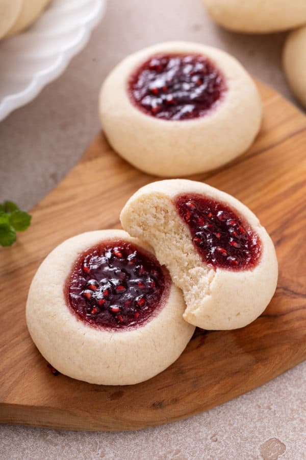 Thumbprint Cookies - My Baking Addiction