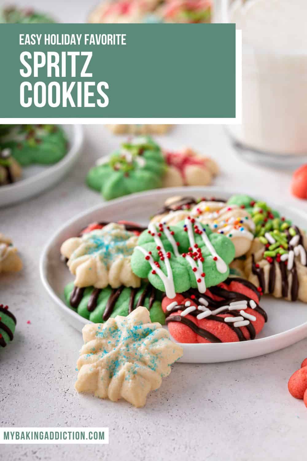 Spritz Cookies - My Baking Addiction