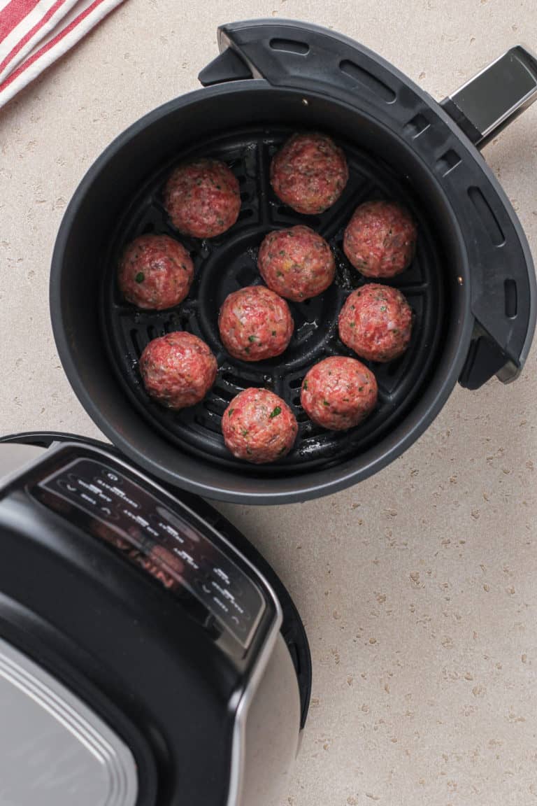 Air Fryer Meatballs - My Baking Addiction