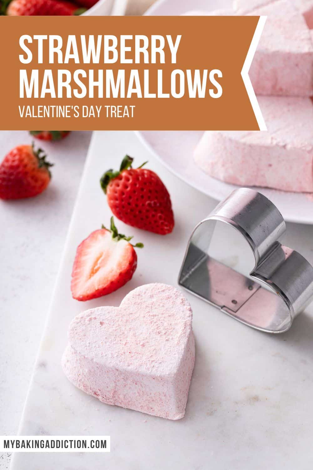 Strawberry Marshmallows - My Baking Addiction