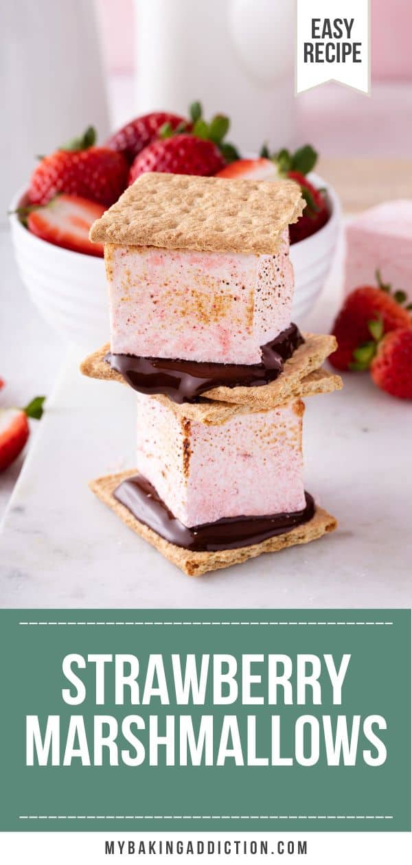 Strawberry Marshmallows - My Baking Addiction