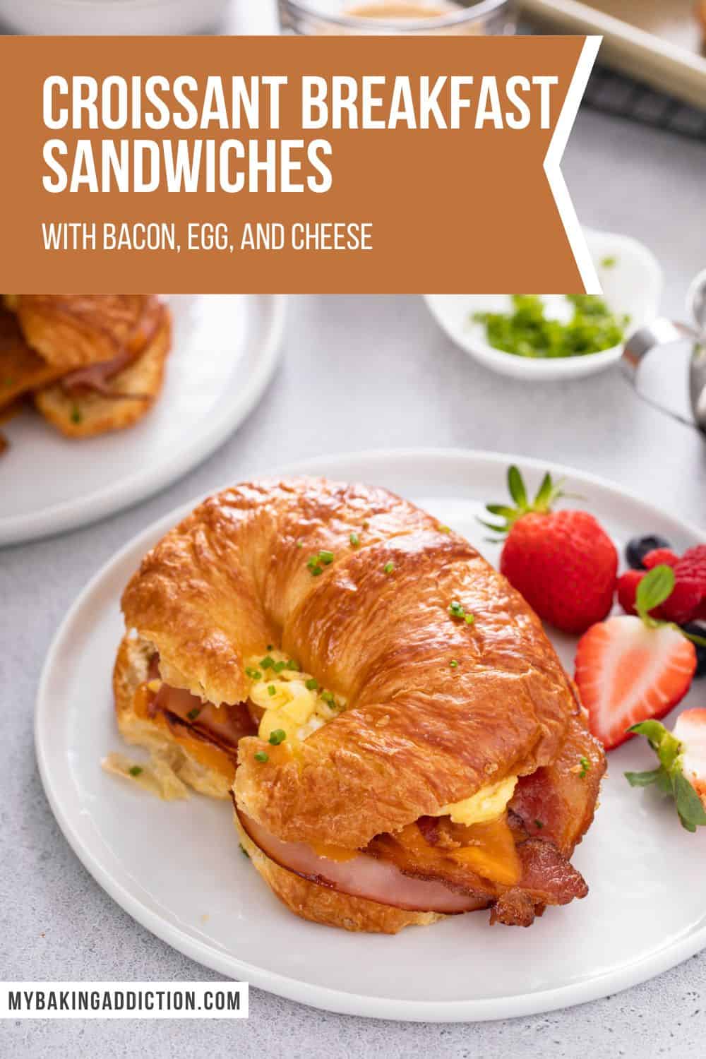 Croissant Breakfast Sandwiches