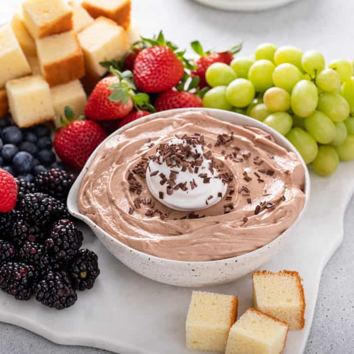 Nutella Fruit Dip - My Baking Addiction