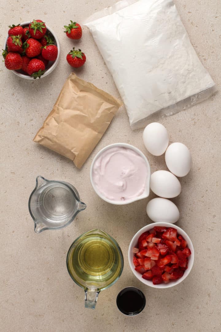 Strawberry Layer Cake - My Baking Addiction