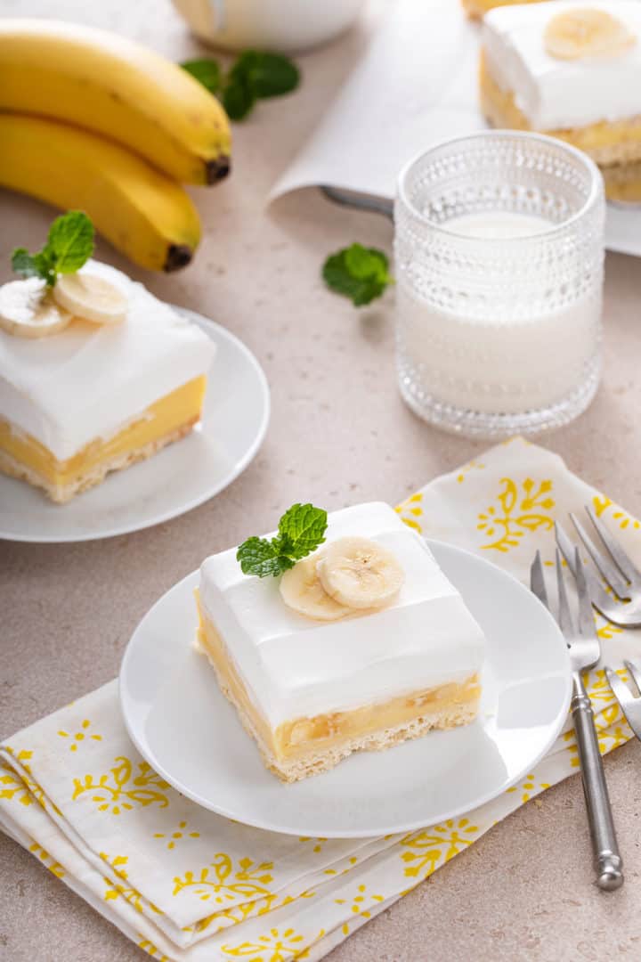 Banana Cream Bars