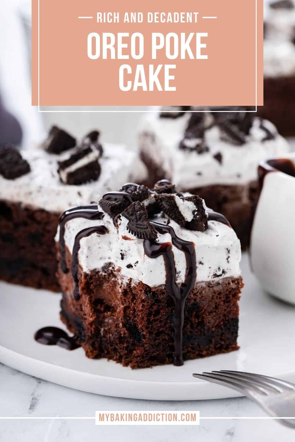 Oreo Poke Cake My Baking Addiction