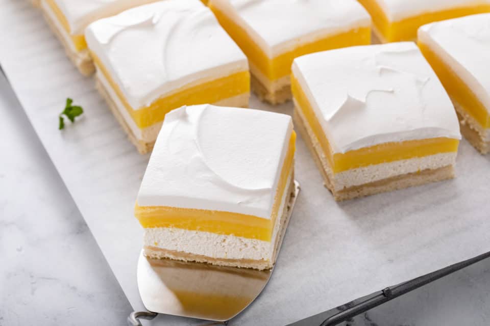 Layered Lemon Dessert - My Baking Addiction