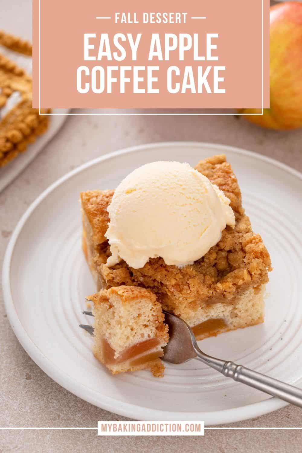 Easy Apple Coffee Cake - My Baking Addiction