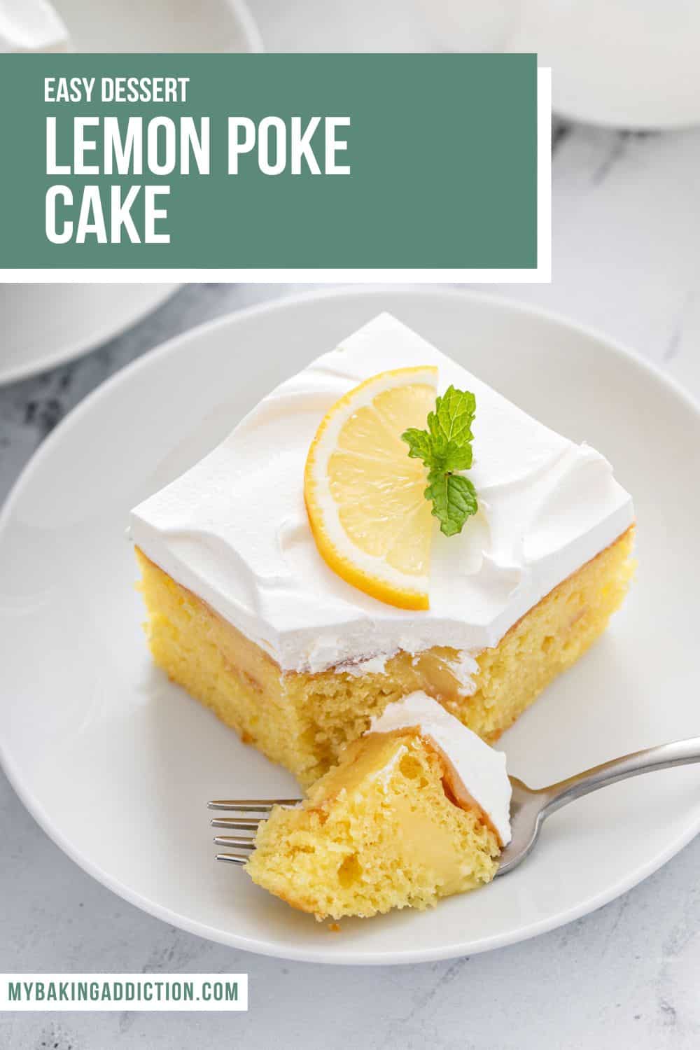 Lemon Poke Cake - My Baking Addiction