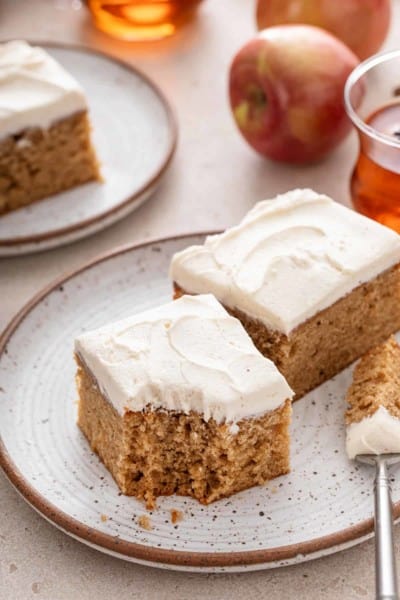Apple Butter Cake with Brown Butter Frosting - My Baking Addiction