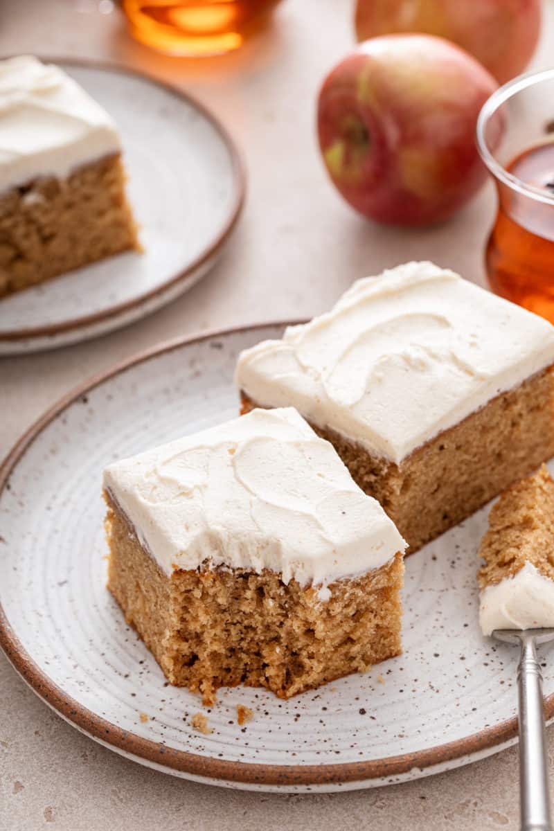 Apple Butter Cake with Brown Butter Frosting - My Baking Addiction