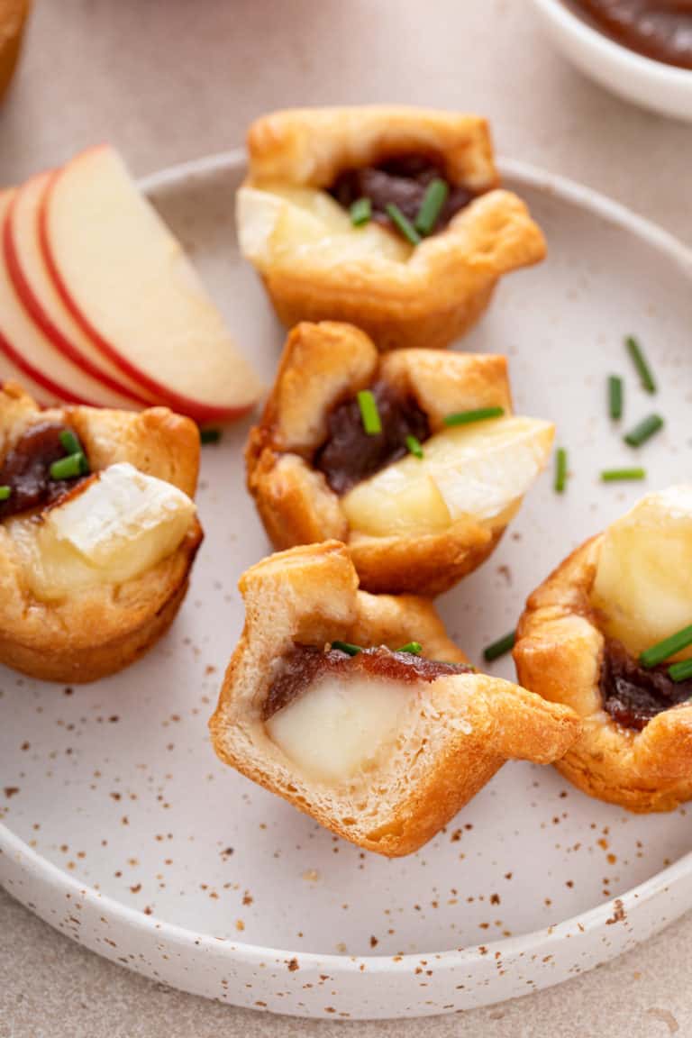 Apple Butter Brie Bites - My Baking Addiction