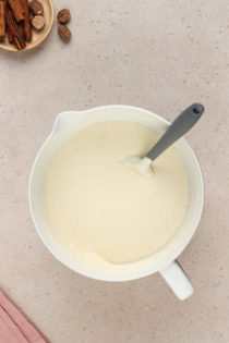 Eggnog Cheesecake with Eggnog Whipped Cream - My Baking Addiction