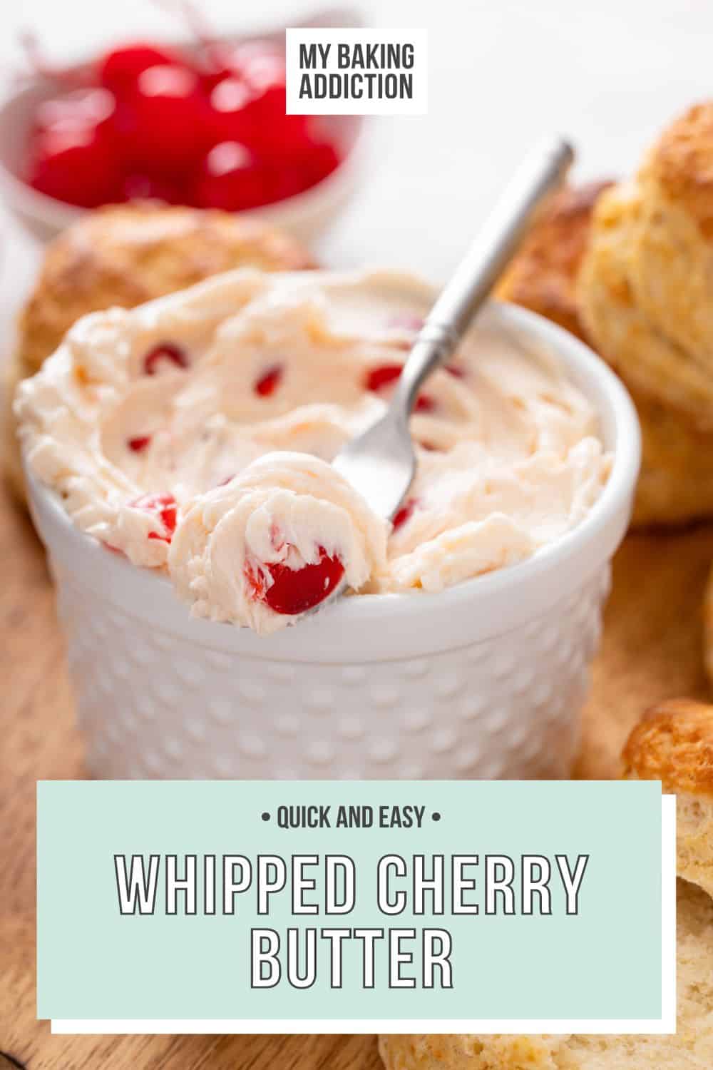 Whipped Cherry Butter (Quick & Easy!) - My Baking Addiction