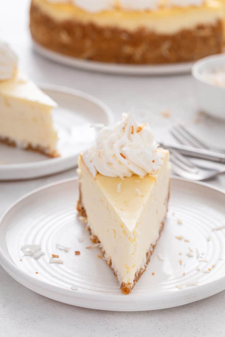 Coconut Cheesecake - My Baking Addiction