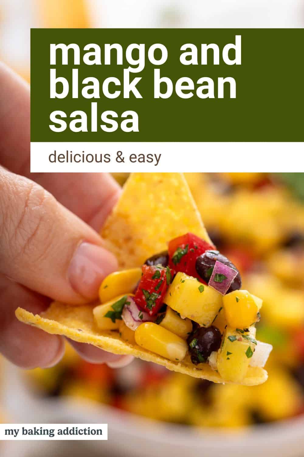 Mango and Black Bean Salsa