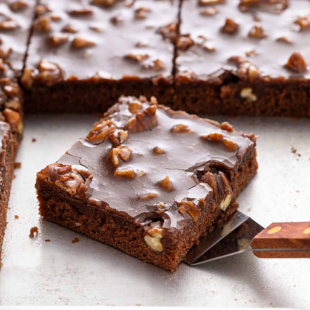 Texas Sheet Cake Recipe - Chef Olu