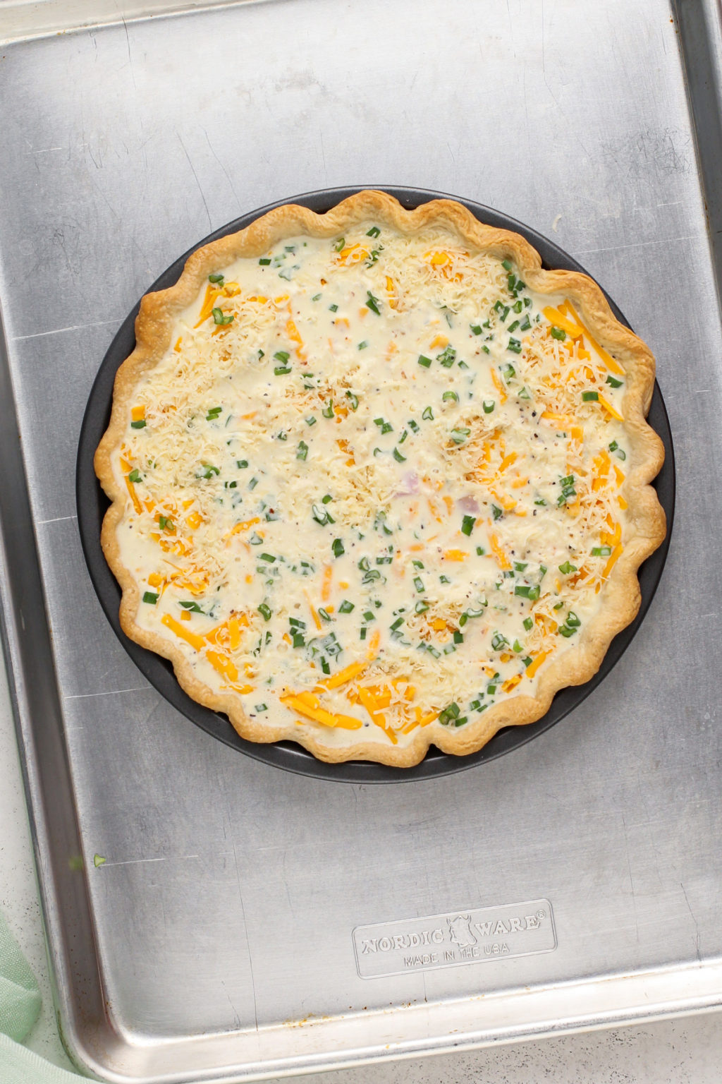 Ham and Cheese Quiche