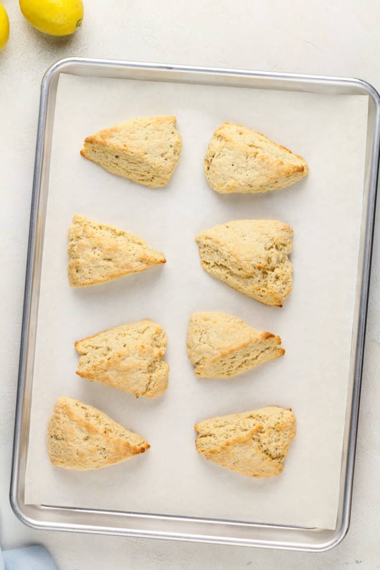 Glazed Lemon Scones - My Baking Addiction