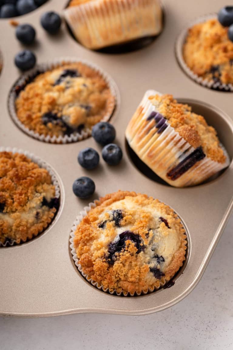Bisquick Blueberry Muffins - My Baking Addiction
