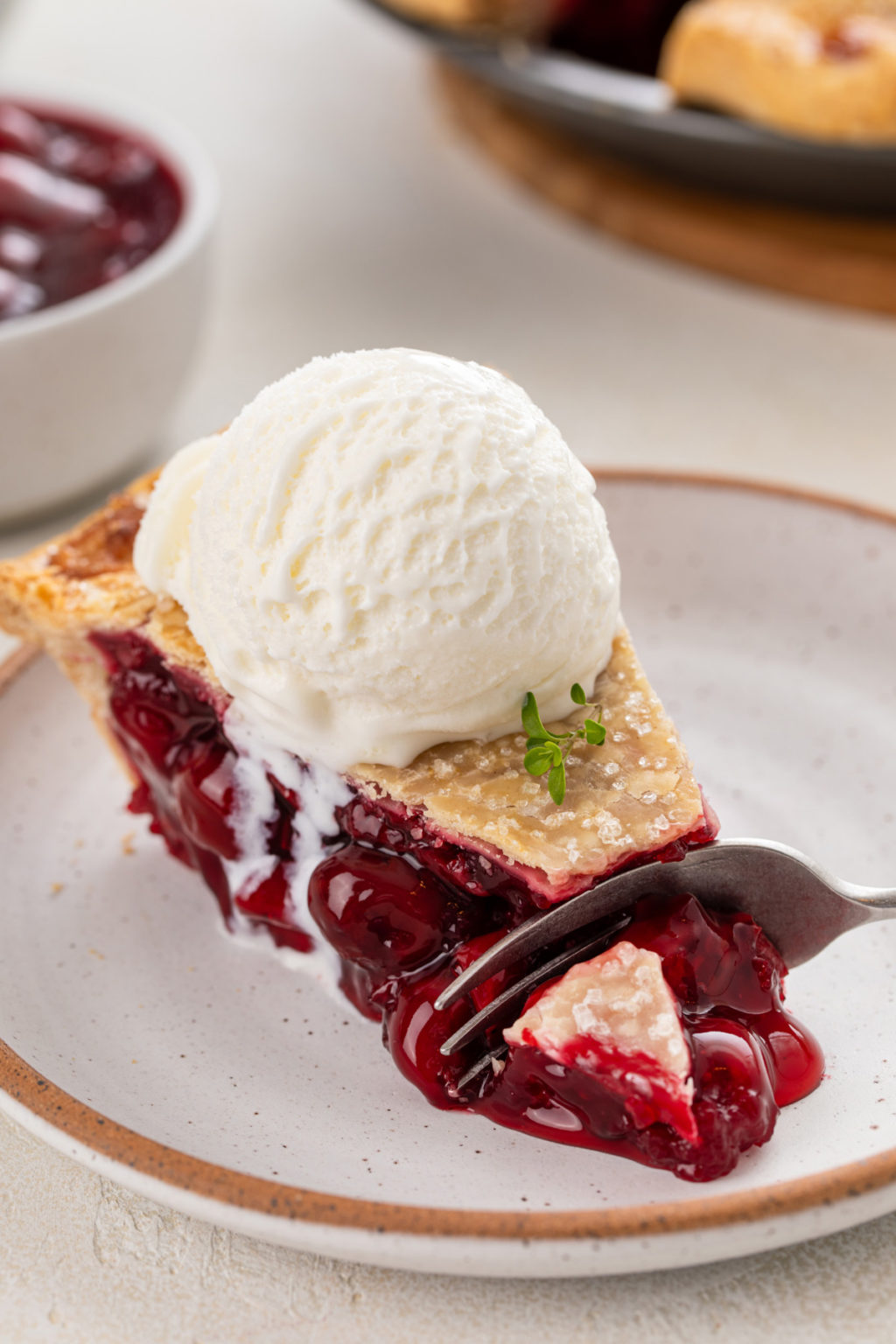Sour Cherry Pie - My Baking Addiction