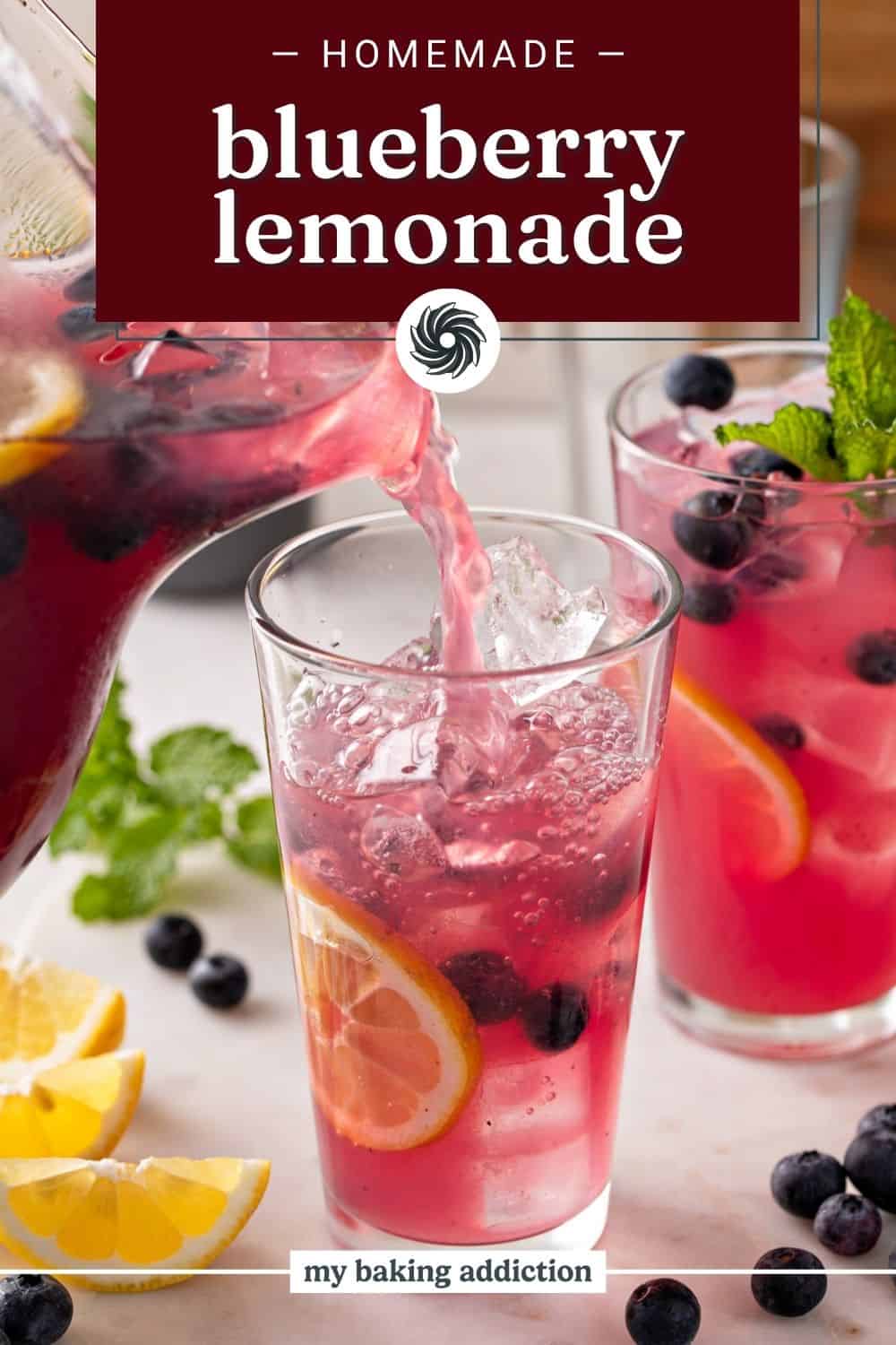 Blueberry Lemonade - My Baking Addiction