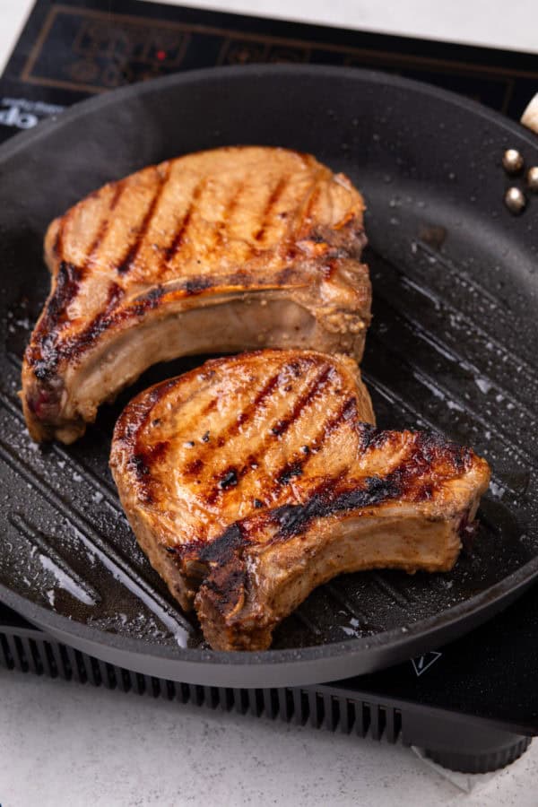 Grilled Pork Chops - My Baking Addiction