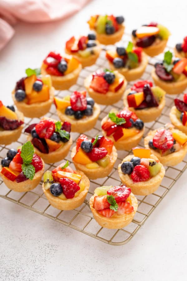 Mini Fruit Tarts - My Baking Addiction
