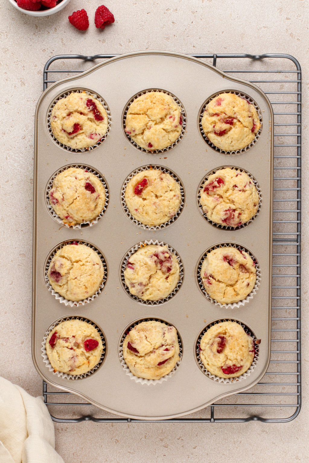 Lemon Raspberry Muffins - My Baking Addiction