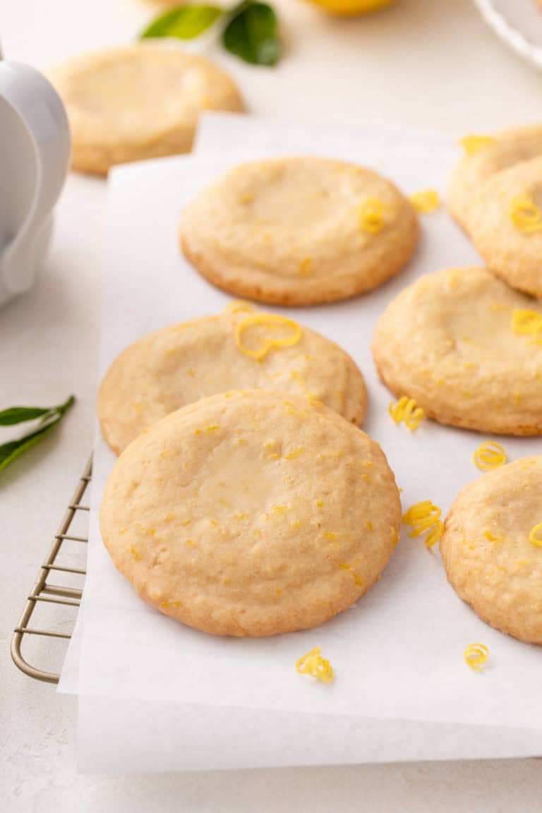Glazed Lemon Cookies - My Baking Addiction