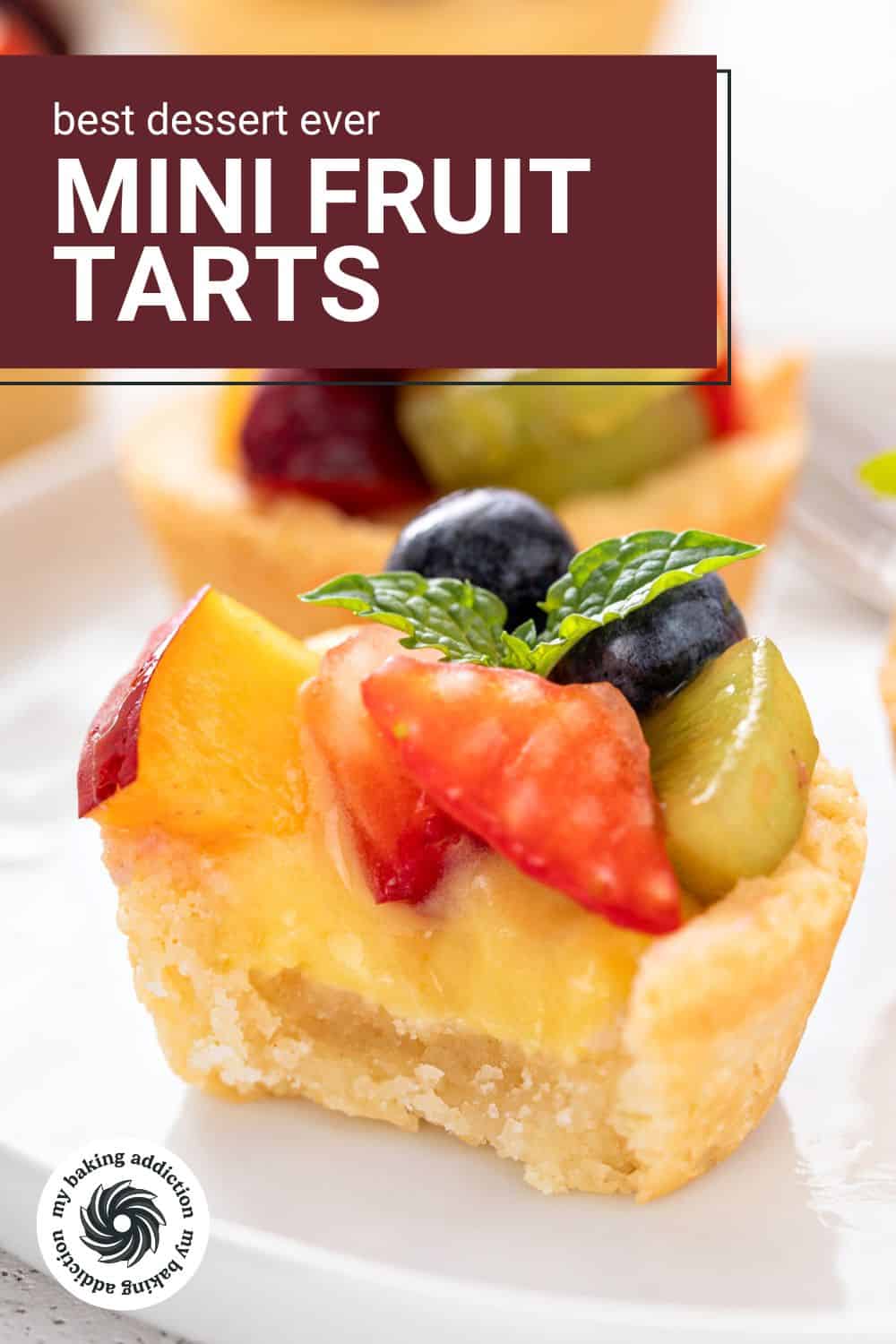 Mini Fruit Tarts - My Baking Addiction