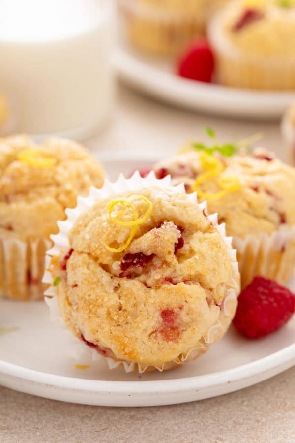 Lemon Raspberry Muffins