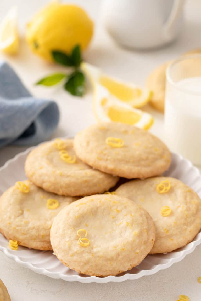 Glazed Lemon Cookies - My Baking Addiction