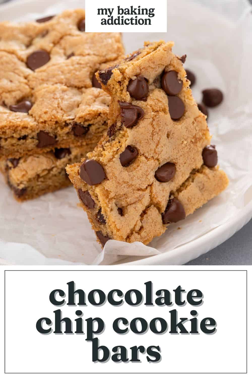 Chocolate Chip Cookie Bars - My Baking Addiction