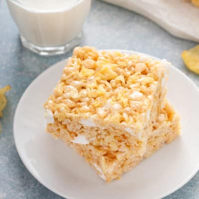 Potato Chip Rice Krispie Treats - My Baking Addiction