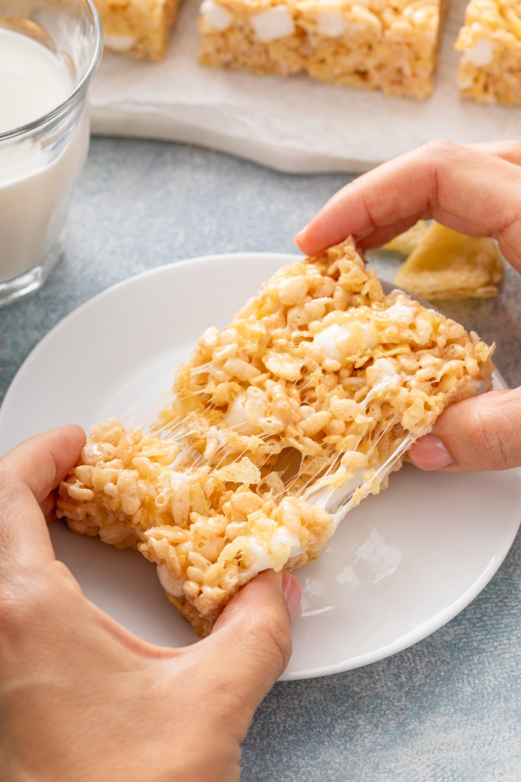 Potato Chip Rice Krispie Treats - My Baking Addiction