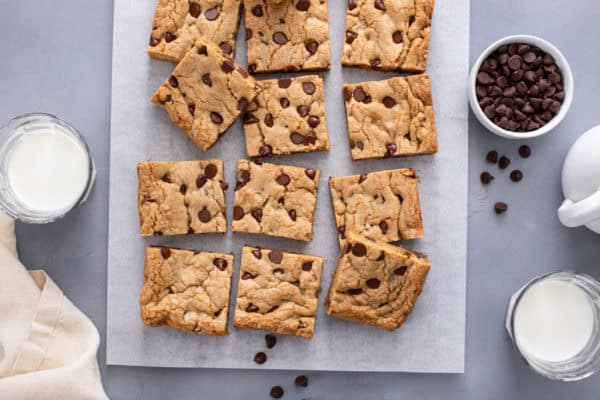 Chocolate Chip Cookie Bars - My Baking Addiction