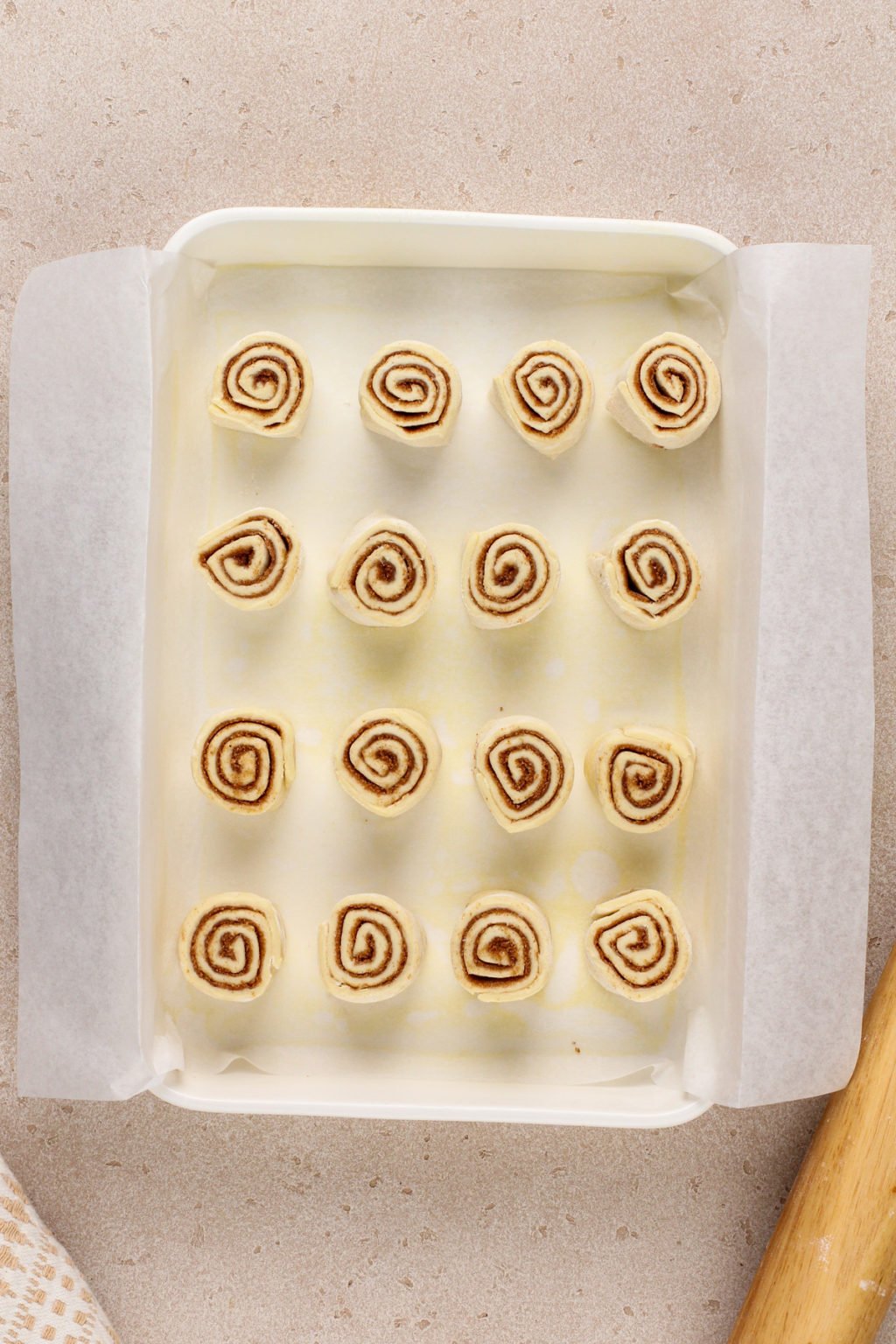 Puff Pastry Cinnamon Rolls (with two glaze options!)