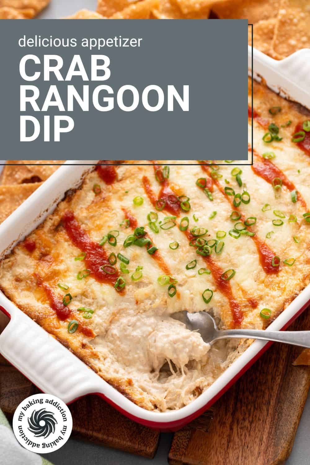 Crab Rangoon Dip - My Baking Addiction