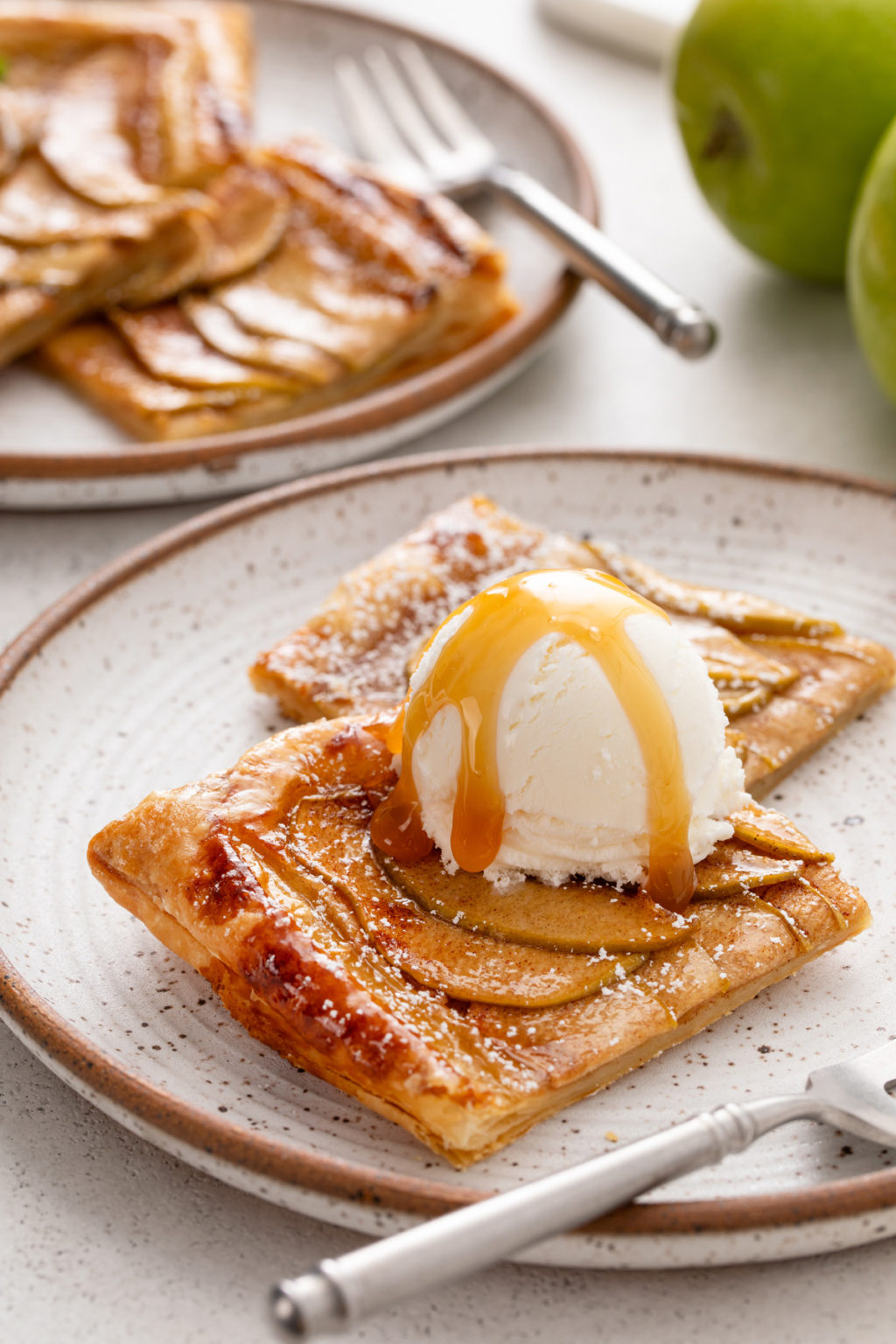 Puff Pastry Apple Tart - My Baking Addiction